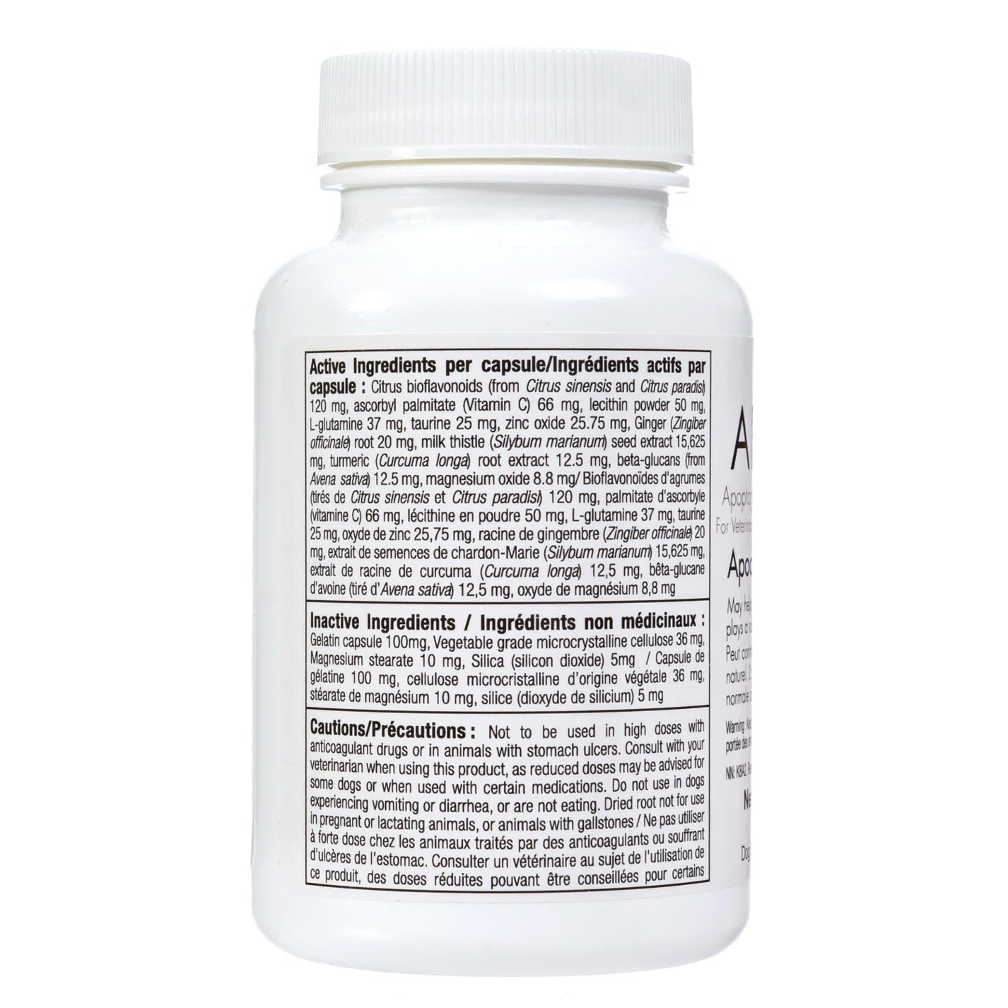 Apocaps CXE International Apoptogen Formula for Dogs (90 capsules ...